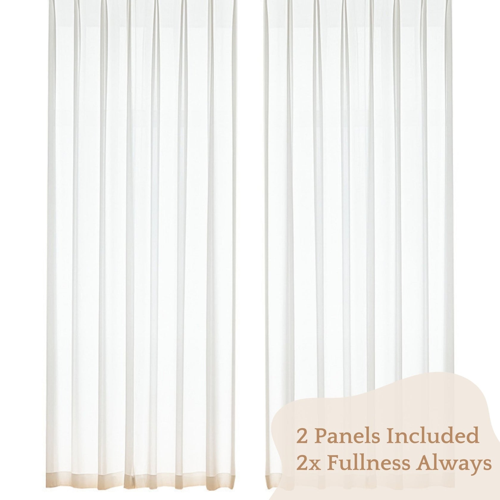 Cat Proof Sheer Curtains | Pet-Friendly | Scratch Proof - Lumos Curtains