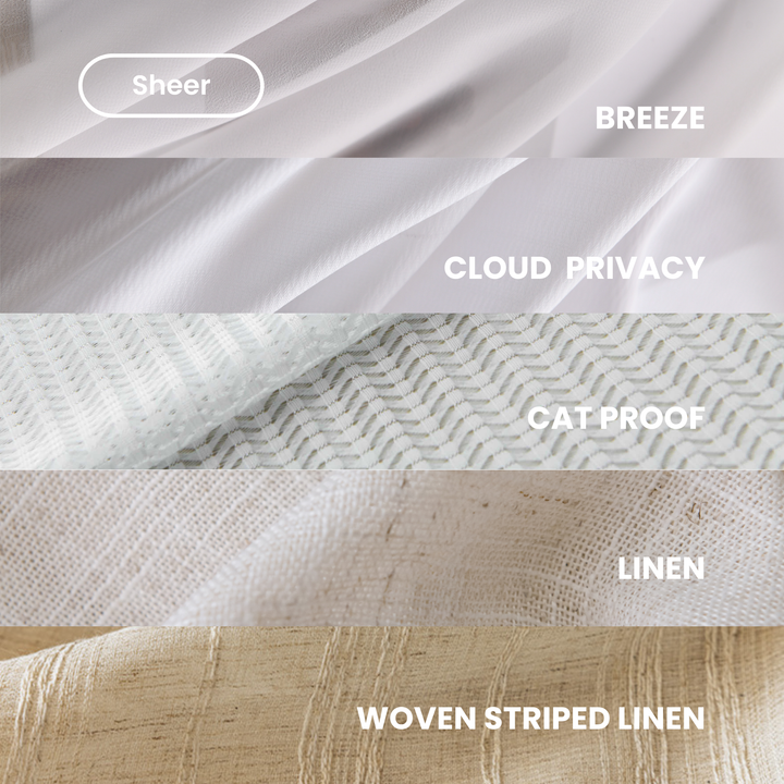 Blackout vs. Room Darkening vs. Sheer Curtains | Lumos Curtains